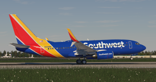 (70NG) Southwest Airlines "Heart" B737-7H4 (4-Pack) - 737-700 - Threshold