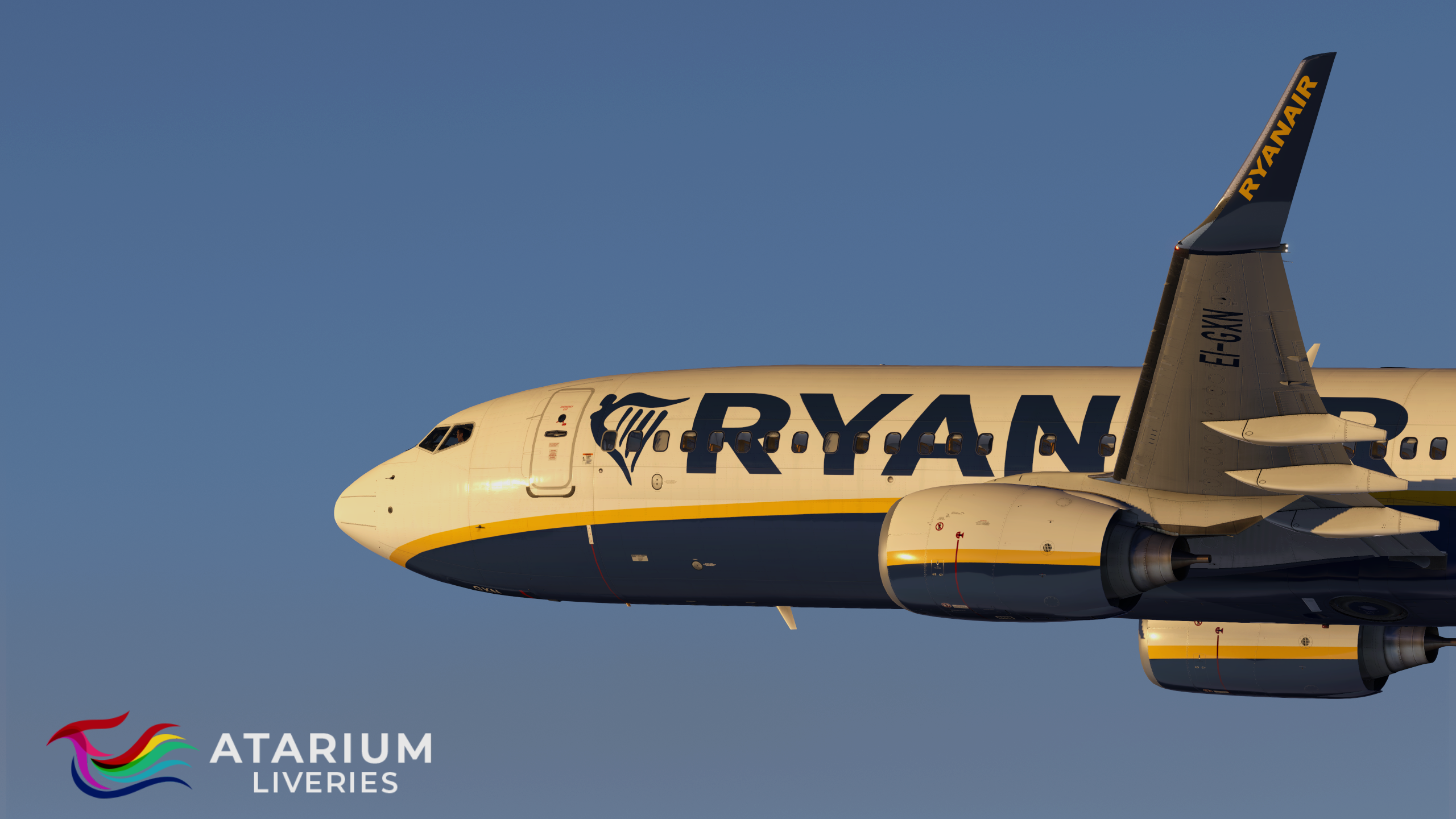 Ryanair [PACKAGE] B737-800 LevelUp - 737-800 - Threshold