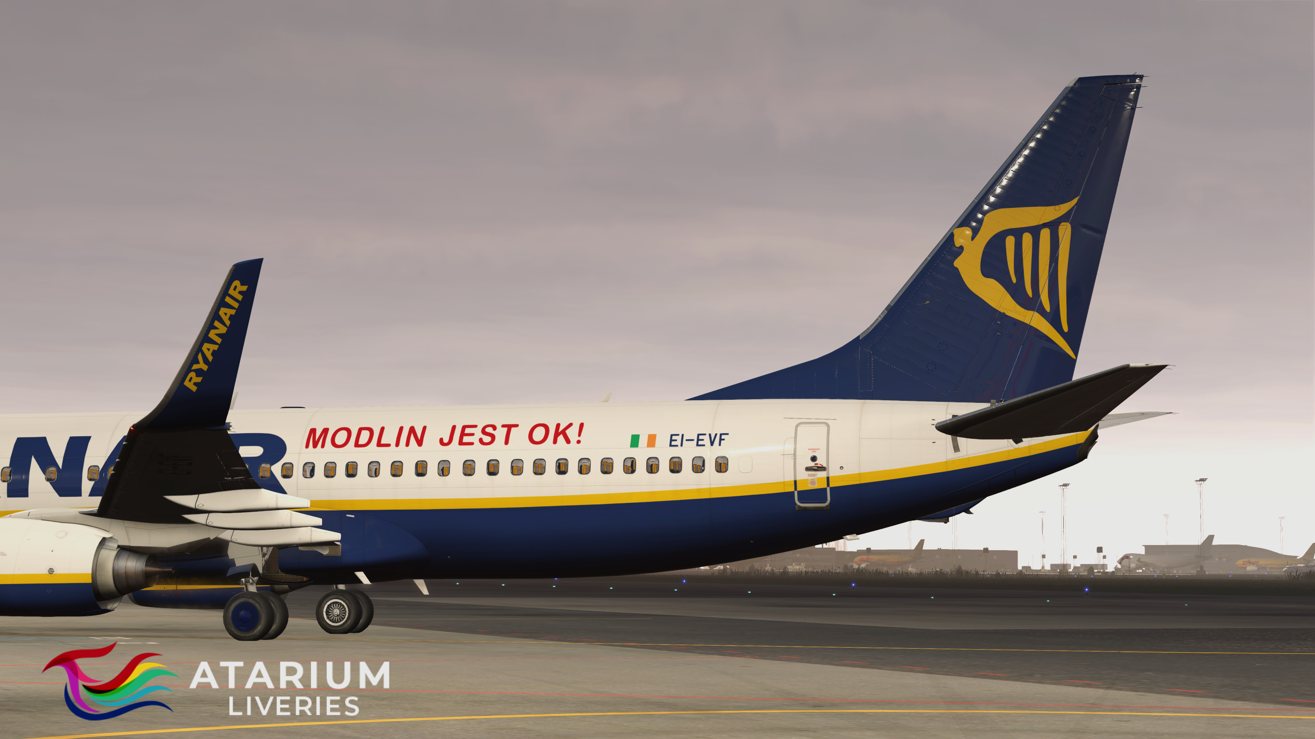 Ryanair [PACKAGE] B737-800 LevelUp - 737-800 - Threshold