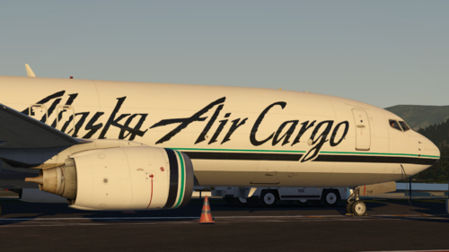 LevelUp 737-800NG | Alaska Air Cargo N709AS | Special Freighter - 737 ...