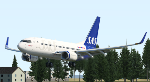 SAS B737-700WL (SE-RJX) LevelUP B737. - 737-700 - Threshold