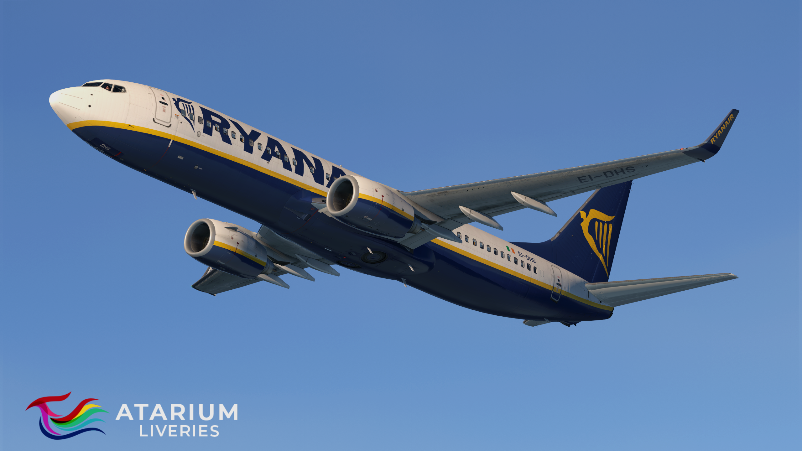 Ryanair [PACKAGE] B737-800 LevelUp - 737-800 - Threshold