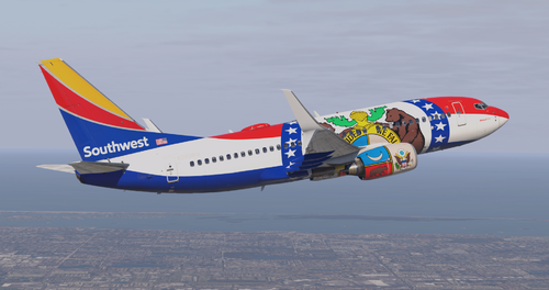 (70NG) Southwest Airlines "Missouri One" B737-7H4 - 737-700 - Threshold