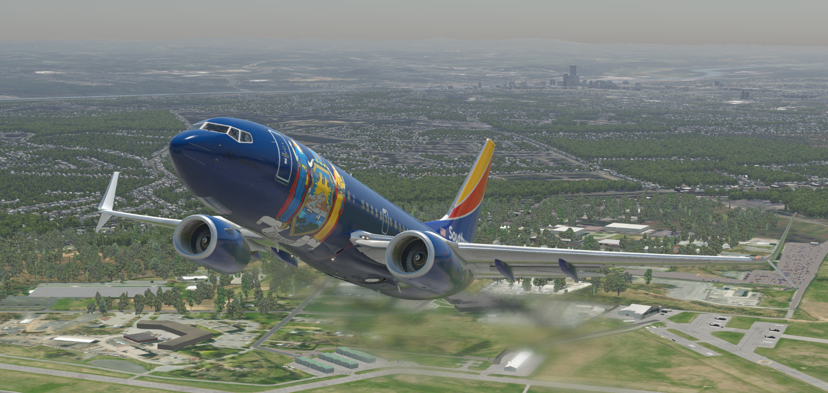 (70NG) Southwest Airlines "New York One" B737-7H4 - 737-700 - Threshold
