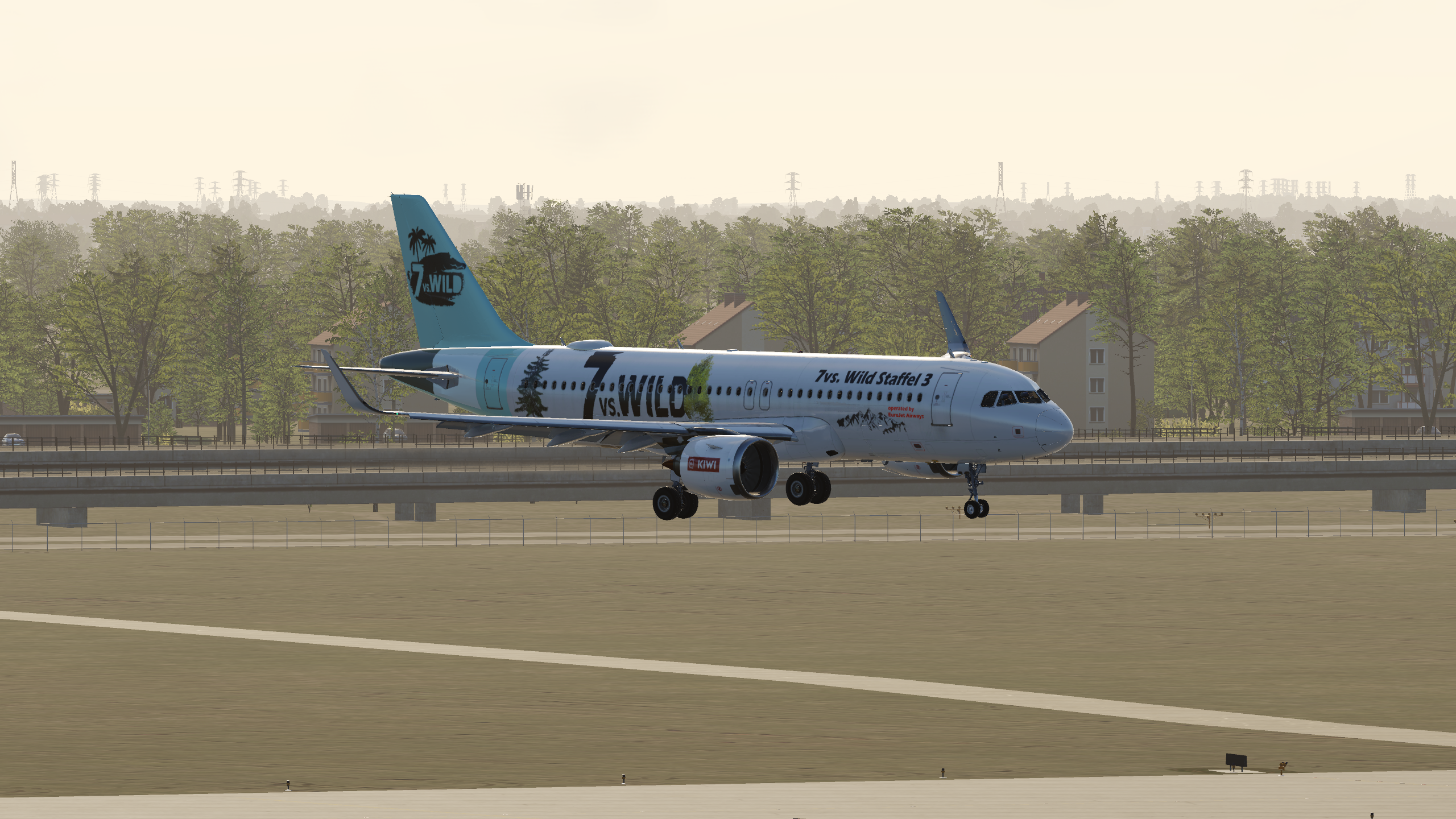 EuroJet [D-APEX] 7vs. Wild Edition - Airliners - Threshold