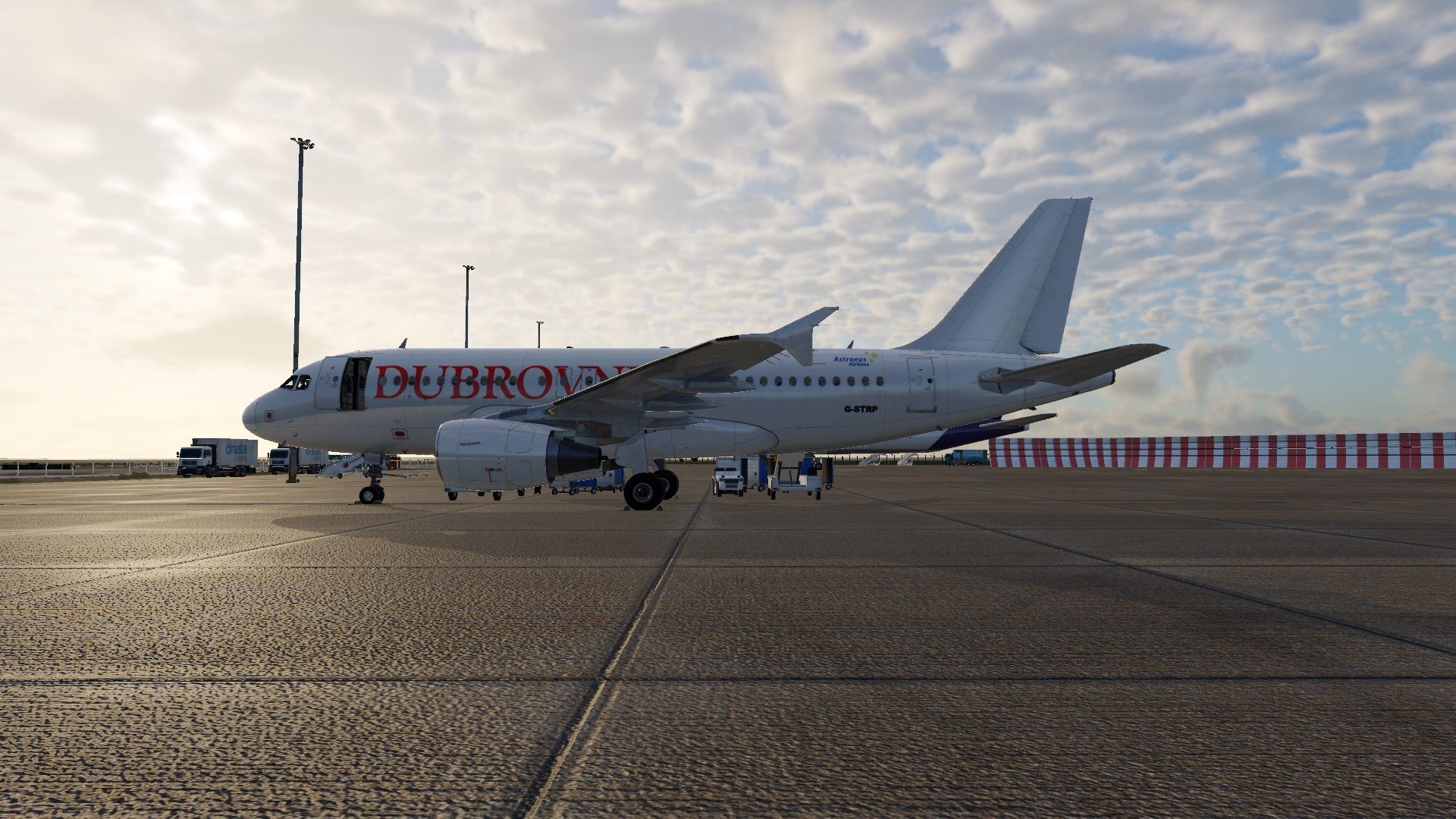 Astraeus Airlines Livery for Toliss A319 - A319 (ToLiss) - Threshold