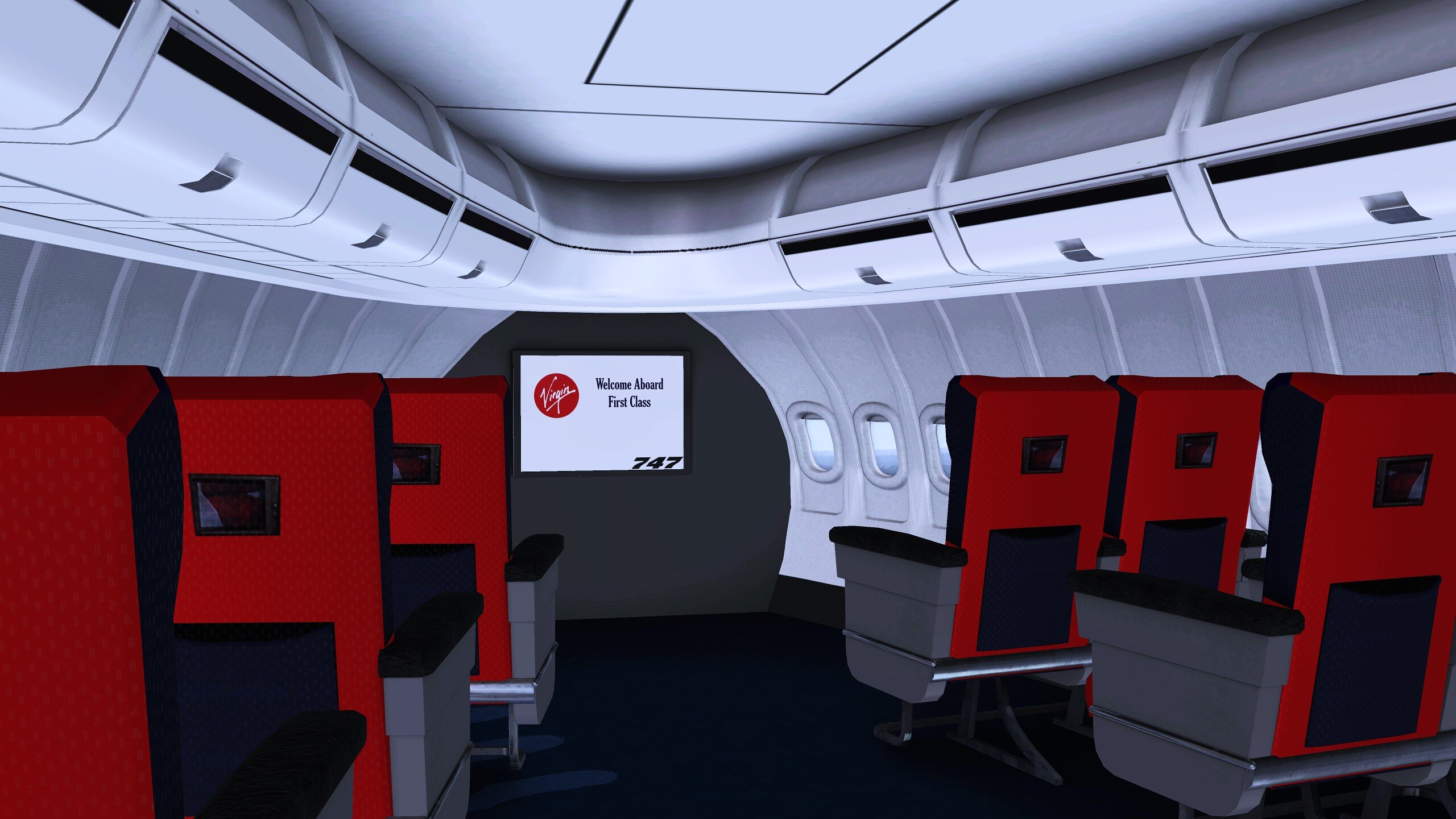 Felis 747 Virgin Atlantic G-VGIN 'Scarlet Lady' [ULTRA] - 747-200 ...