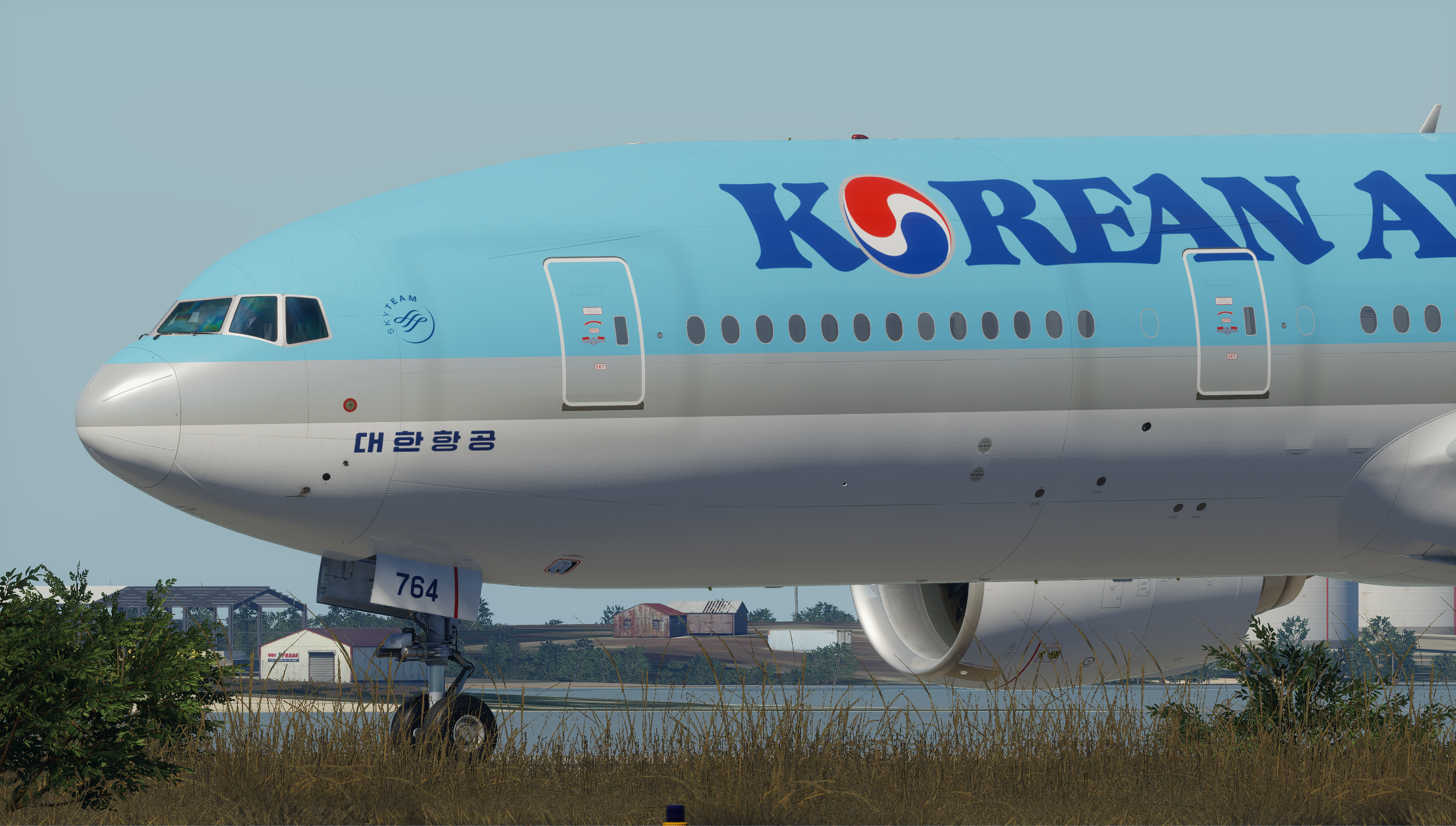 Korean Air - FF 777-200ER PW4000 - 777 (Flight Factor) - Threshold