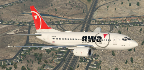 Northwest Airlines (NWA) LevelUp 737-600 - 737-600 - Threshold