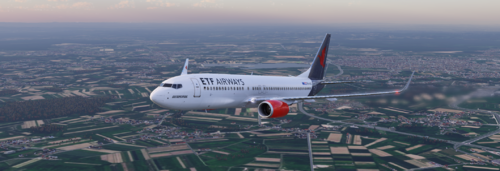 LEVELUP 737-800 ETF Airways 9A-ABC - 737-800 - Threshold