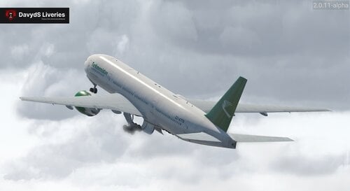 Turkmenistan EZ-A779 FlightFactor B777-200 v2 - 777 (Flight Factor ...
