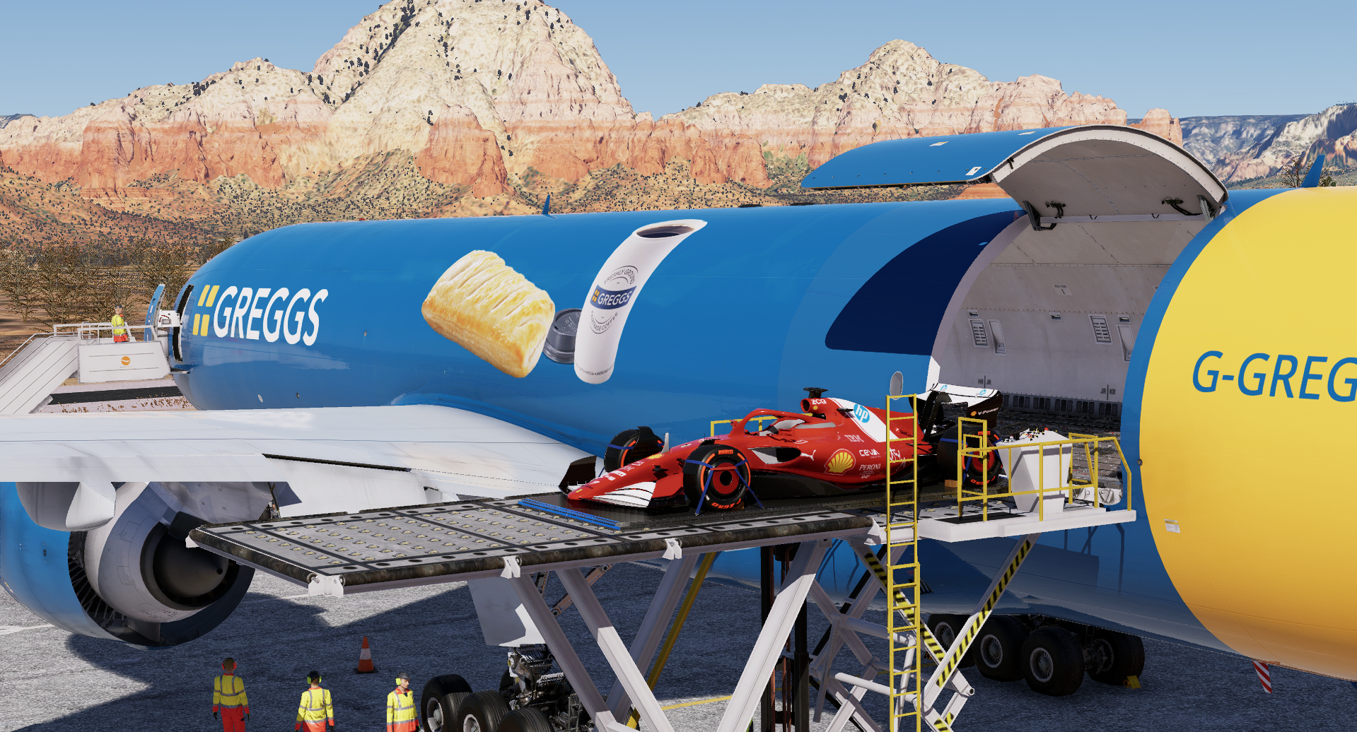 Ferrari SF25 livery for the FF777v2 F1 car - 777 (Flight Factor ...