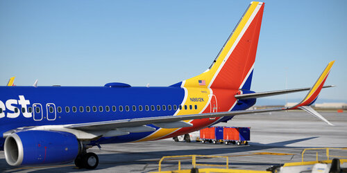 Southwest Airlines "Heart" PACK in 8K for v2 - 737-800 - Threshold