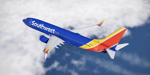 Southwest Airlines "Heart" PACK in 8K for v2 - 737-800 - Threshold