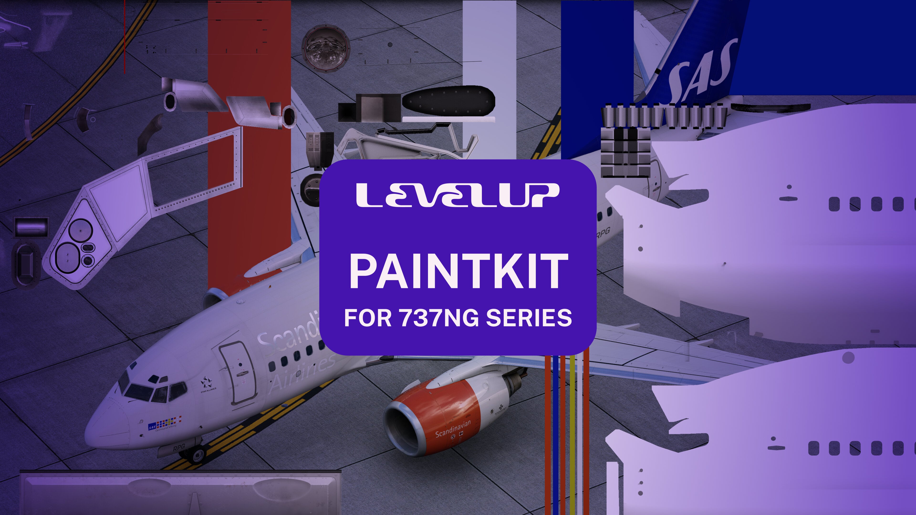 737NG Series Paintkit - Aircraft - Threshold