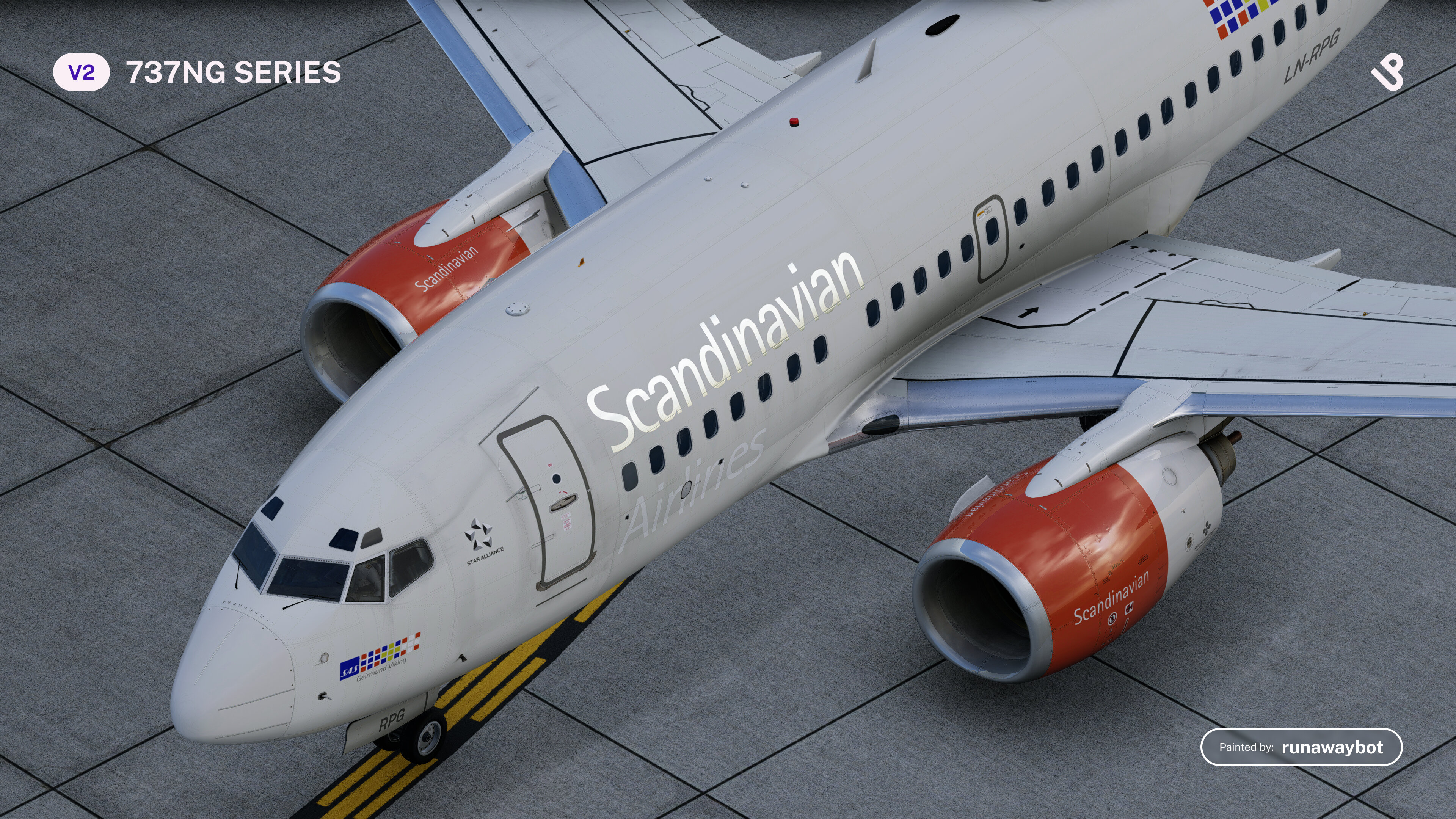 737NG Series for X-Plane 12 - Aircraft - Threshold