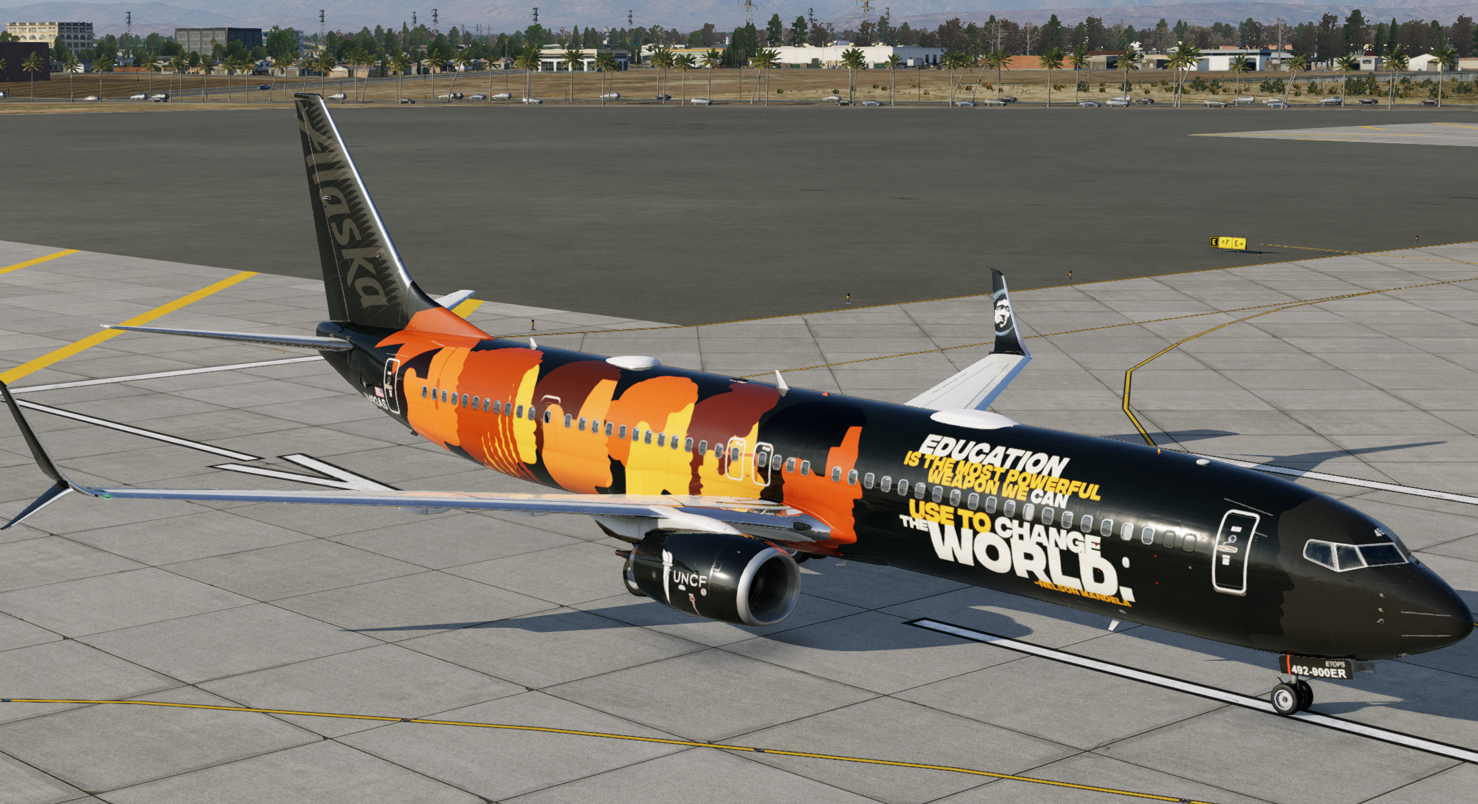 Alaska Airlines (UNFC) - Boeing 737NG (90NG/9ENG) - Level Up - 737-900 ...