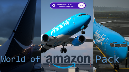 -800NG(BCF) World of Prime Air Pack | LevelUp v2 - 737-800 - Threshold