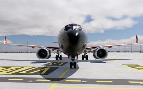 LevelUp 737-700 v2 8K Boeing Bussines Jets N737JB - 737-700 - Threshold