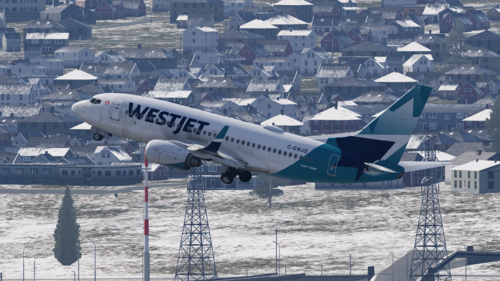 WestJet (2018 Livery) 737-7CT(WL) FLEET w/ Cabin for LevelUp V2 (8K ...