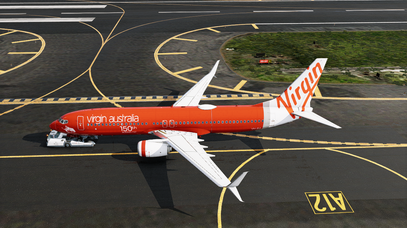 (80NGv2) Virgin Australia 150th Special Livery (Fictional) VH-8VI ...