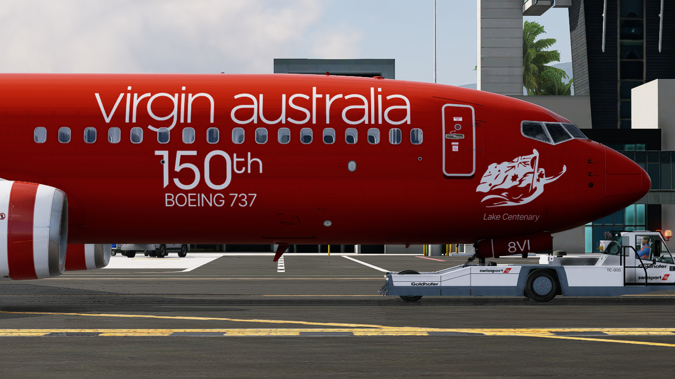 (80NGv2) Virgin Australia 150th Special Livery (Fictional) VH-8VI ...