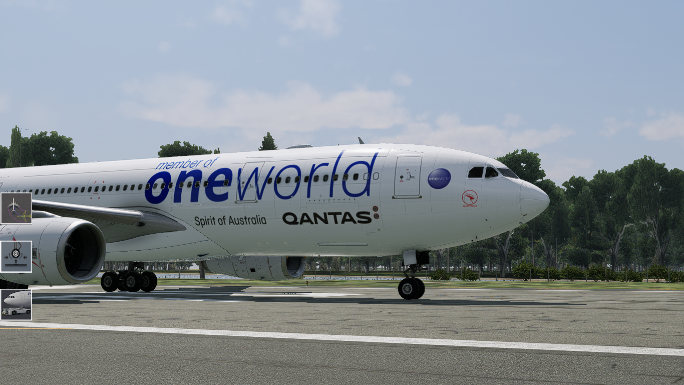 [XWORKS A332] QANTAS (oneworld) VH-EBN - Other Aircraft Livery - X ...