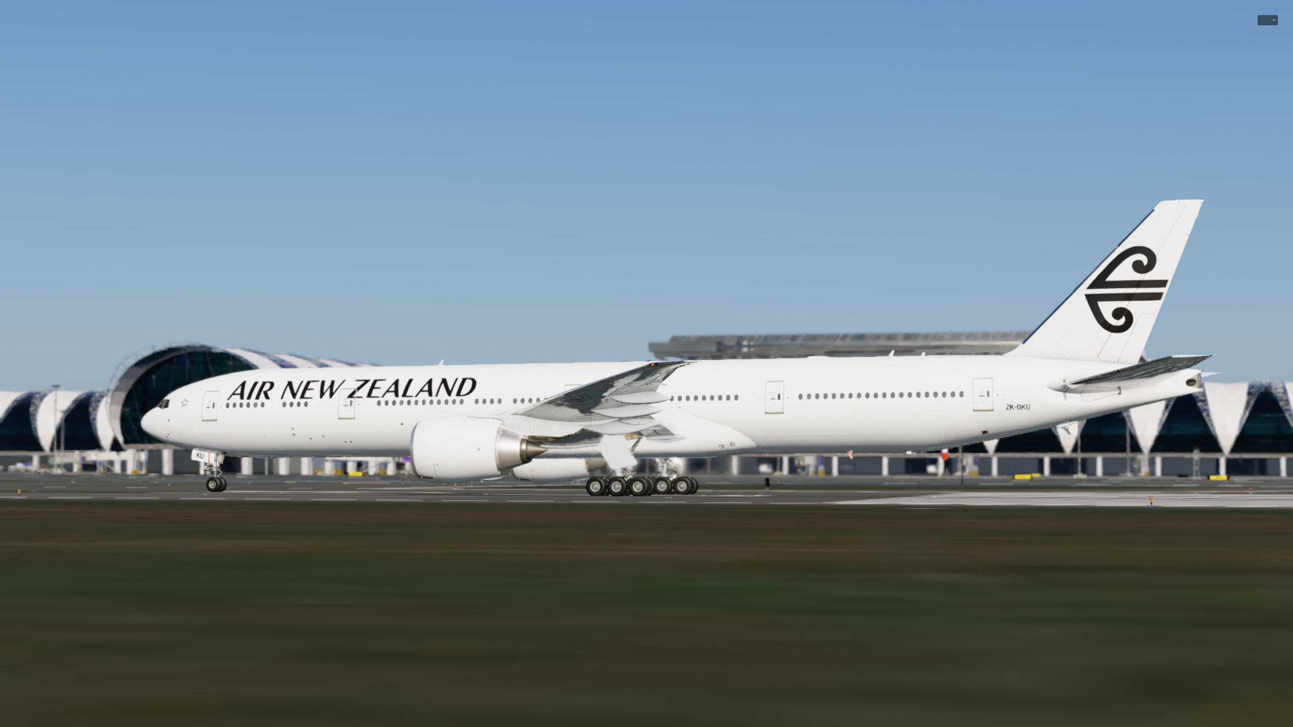 Air New Zealand (White) ZK-OKU - 777-300ER - 777 (Flight Factor ...