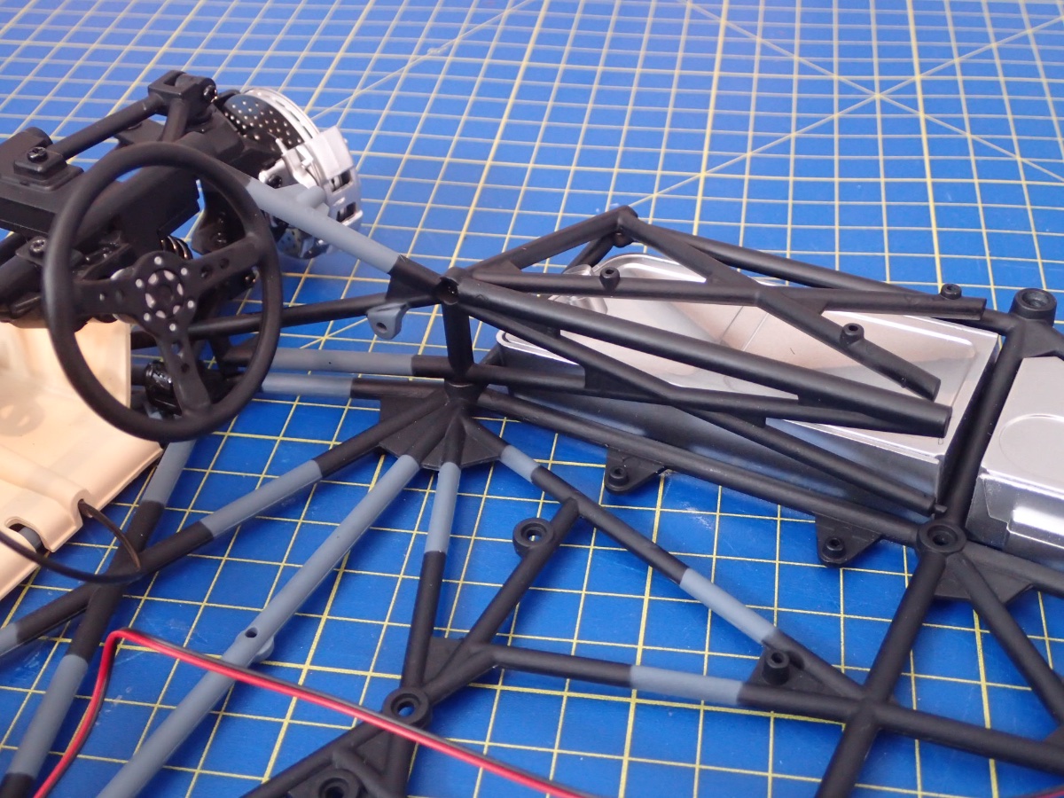 Pack 5 - Stage 34. Right cockpit frame. - Pack 5 Porsche 917KH - Agora ...