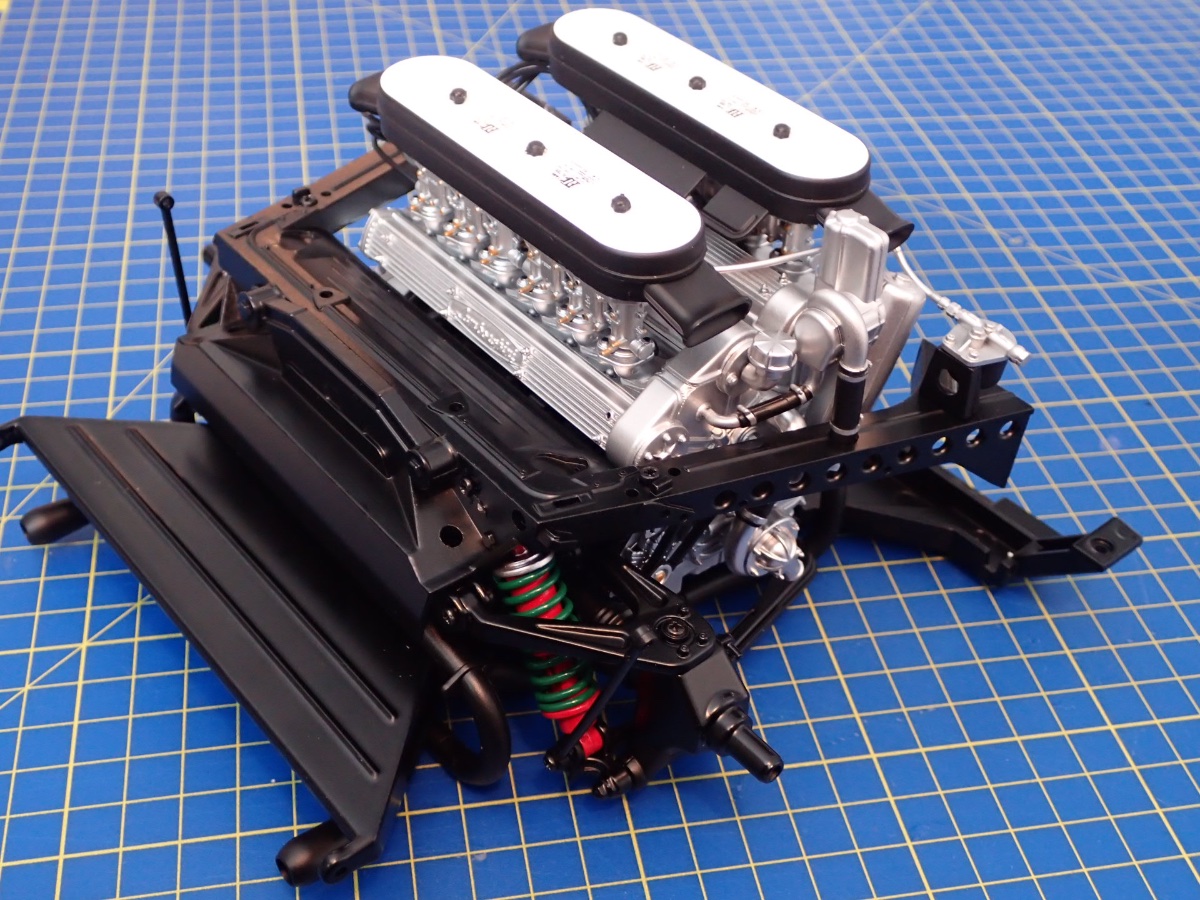 Pack 4 - Stage 32. Upper engine frame. - Pack 4 - Lamborghini Miura ...
