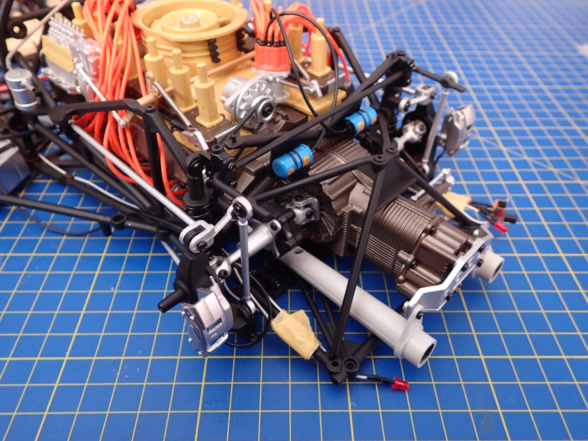 Pack 6 - Stage 45. Rear chassis reinforcing frame. - Pack 6 Porsche ...