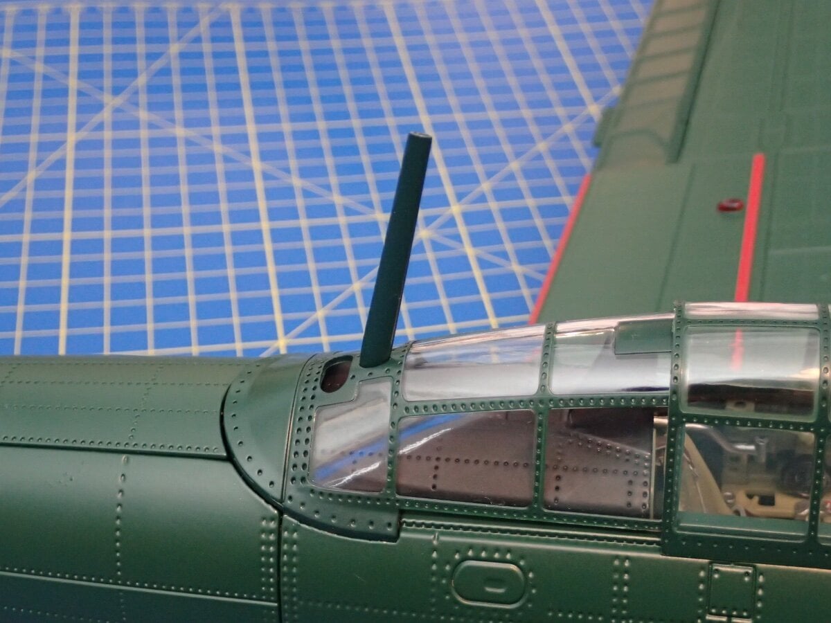Pack 12 - Stage 94. Fuselage panel, guns, etc. - Pack 12 - Zero A6M ...