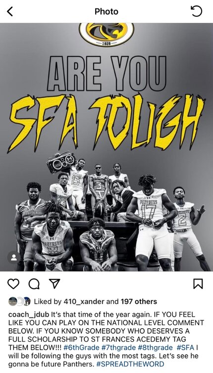 SFA ROAD TO NATTY - Page 2 - National High School Football Forum ...