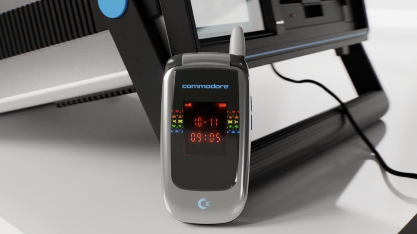 Commodore Callback 8020 Flip Phone Blocks Social Media, Ships Q4 2026 ...