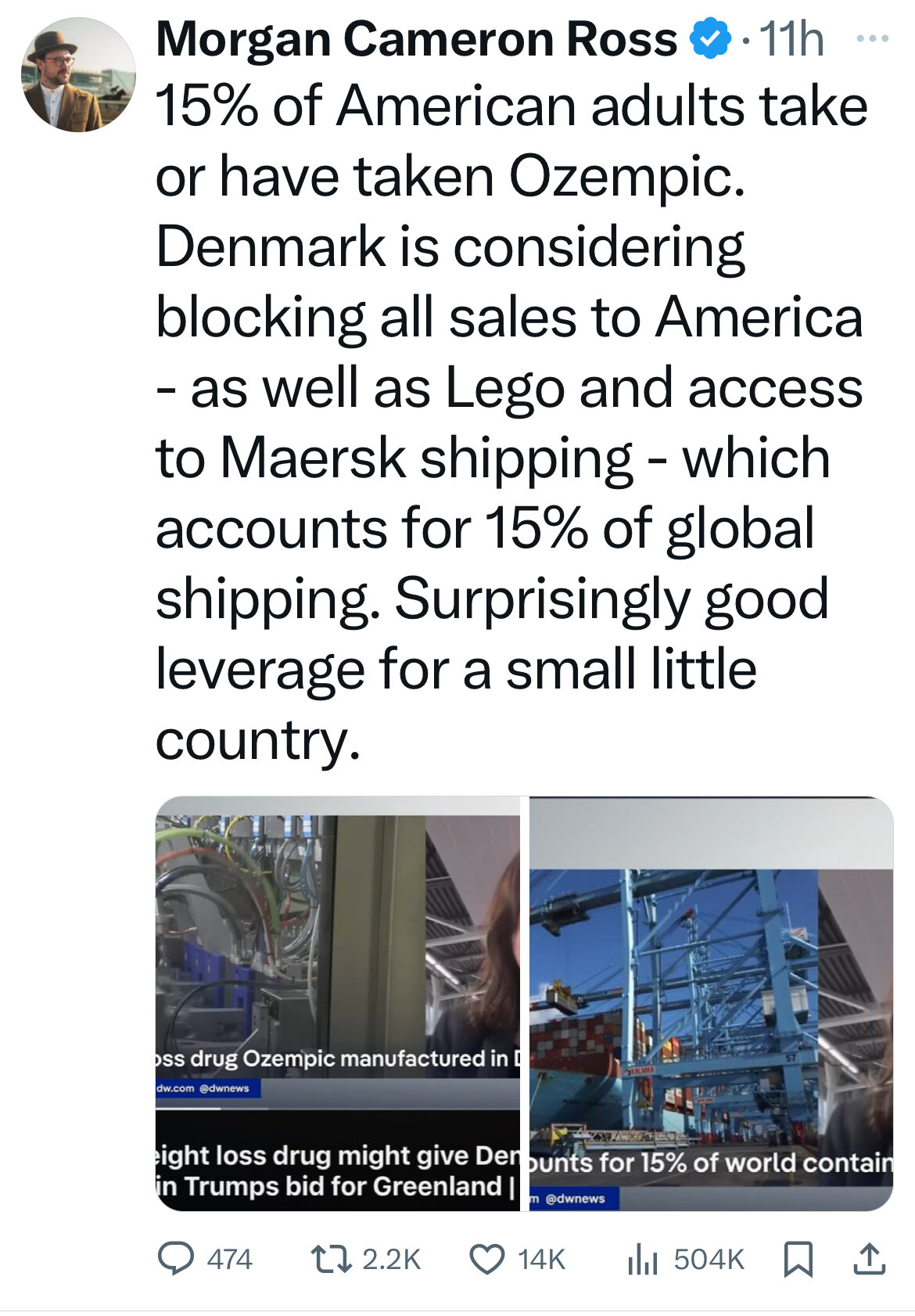 Denmark’s options - Political Smack Talk - AUFAMILY