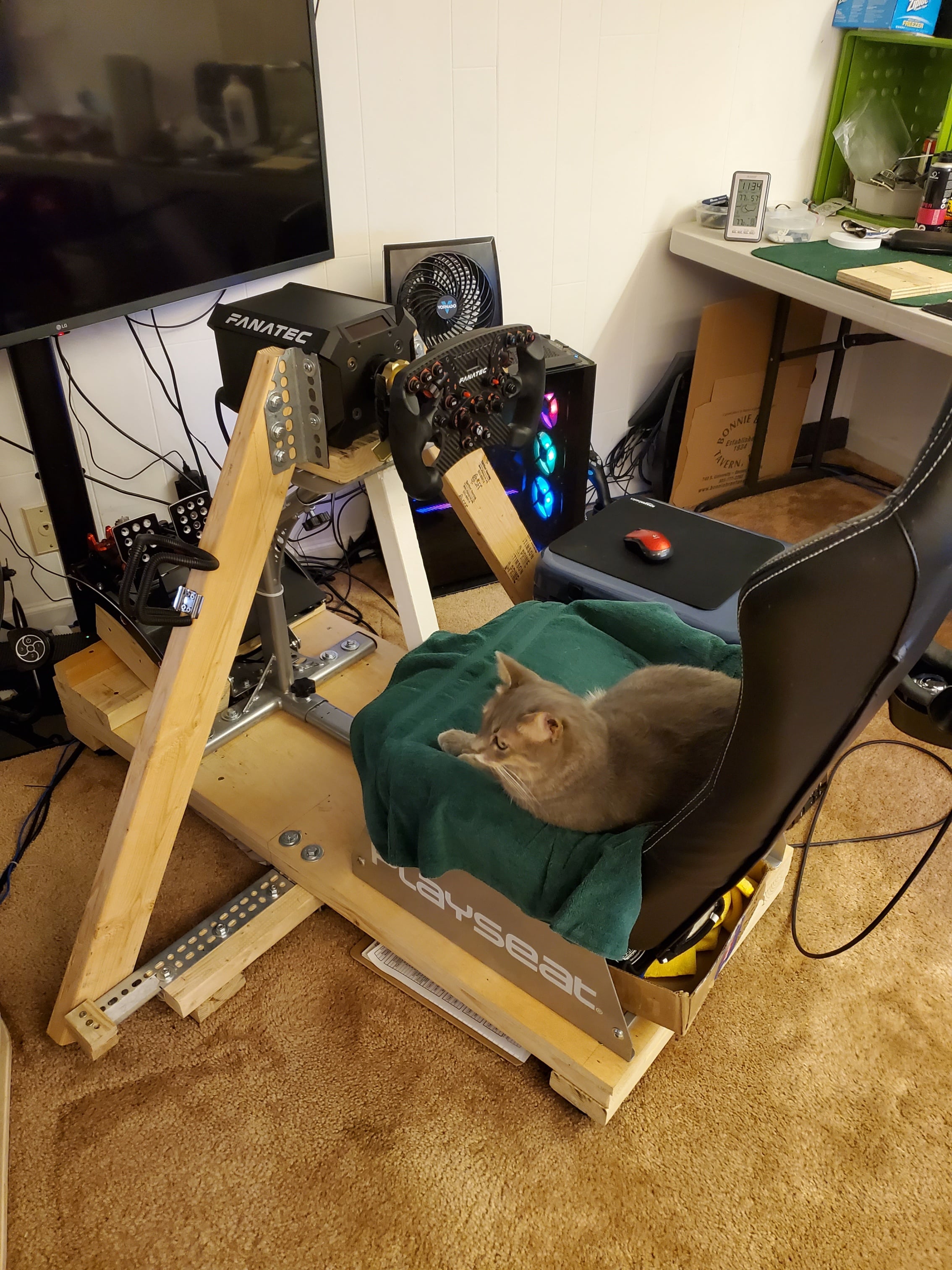 CSL DD Hard Mount to Playseat Evolution - Wheel Bases (and Racing ...