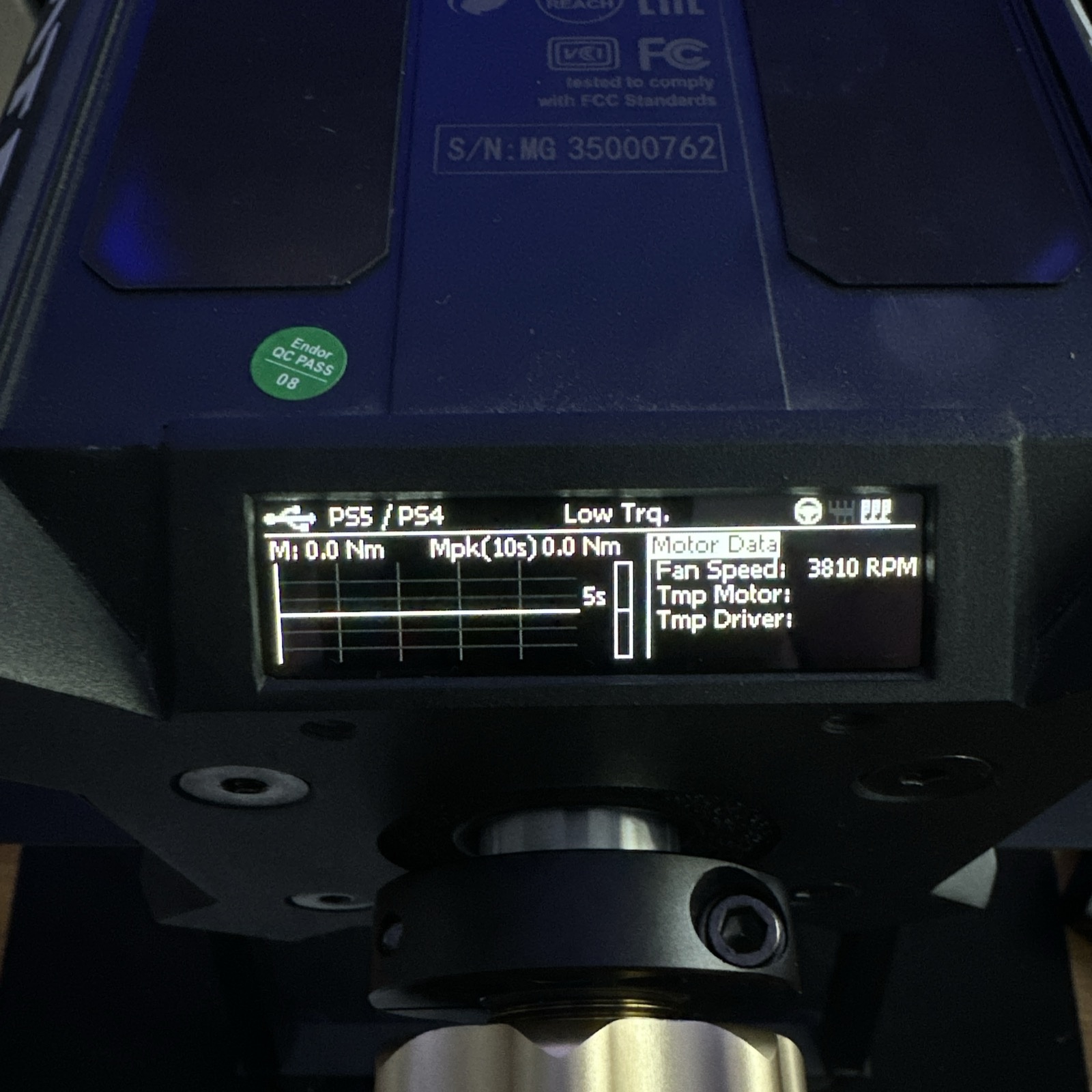Podium DD1 FFB Issue - Wheel Bases (and Racing Wheels) - Fanatec Community