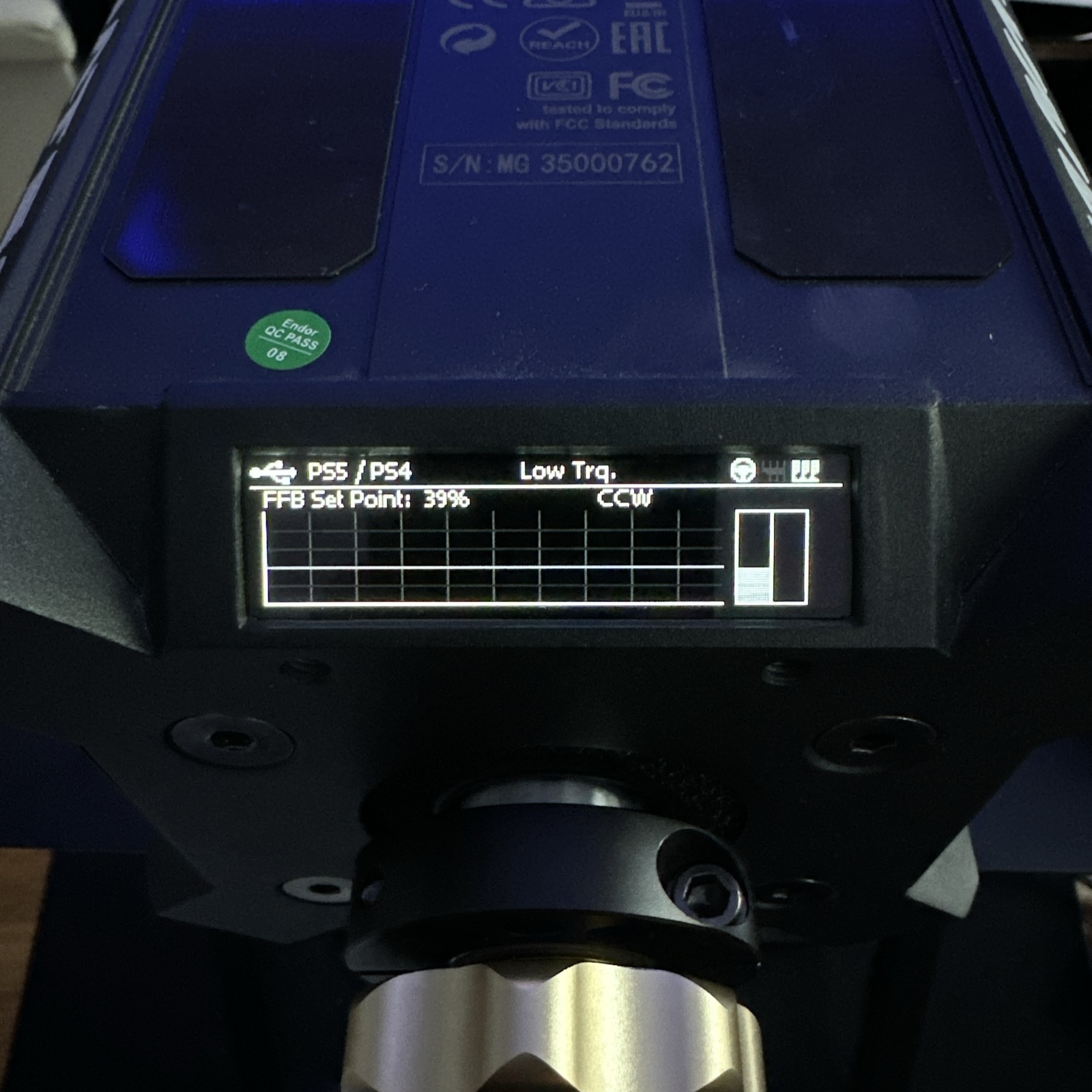 Podium DD1 FFB Issue - Wheel Bases (and Racing Wheels) - Fanatec Community