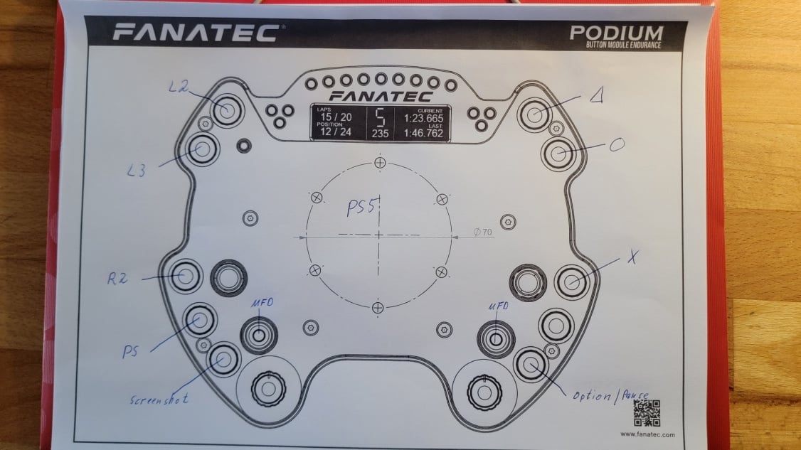 PBME button mapping on GT7 - Gran Turismo - Fanatec Community