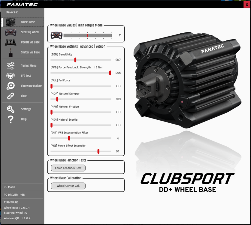 Settings/Configuration Help - iRacing - Fanatec Community