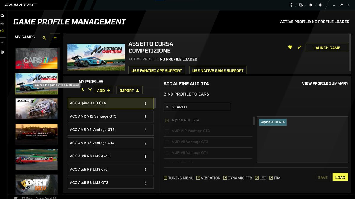 New Fanatec App v.1.0.0 - Changelog and Feedback Thread - Page 2 ...