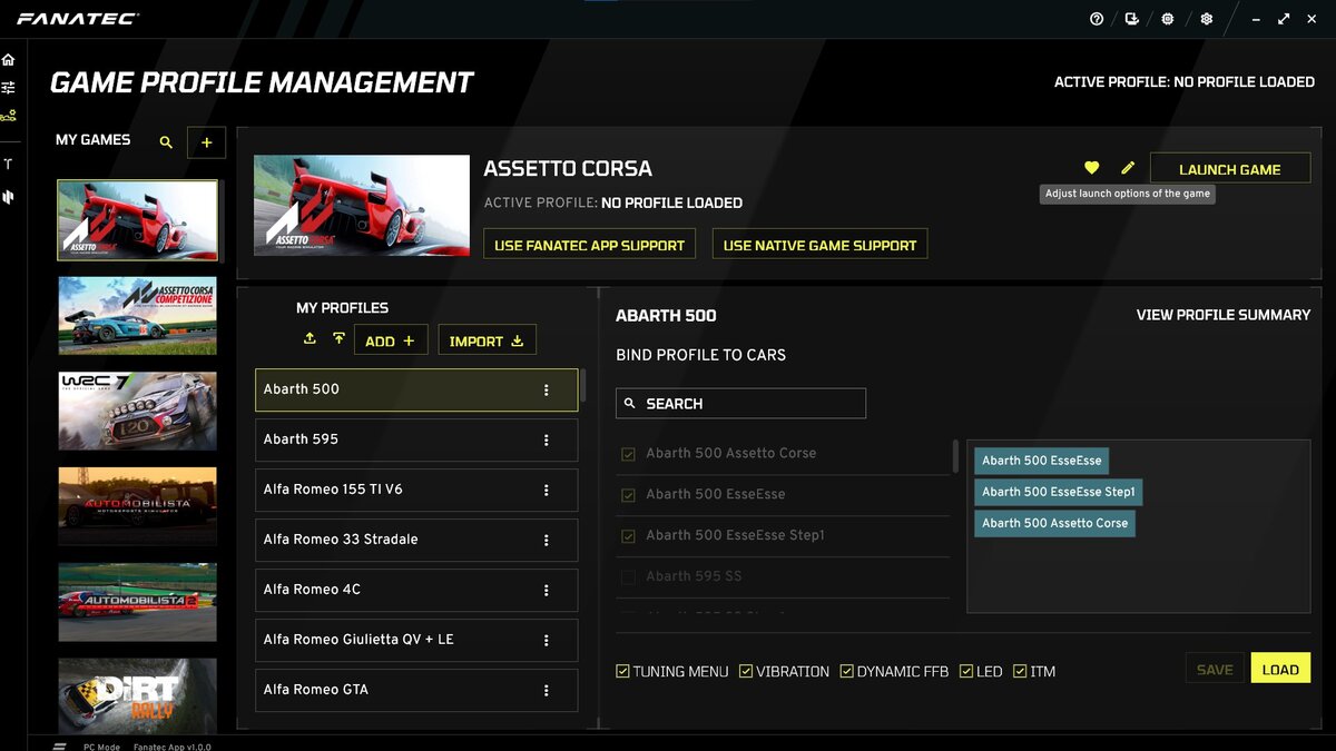 New Fanatec App v.1.0.0 - Changelog and Feedback Thread - Page 2 ...