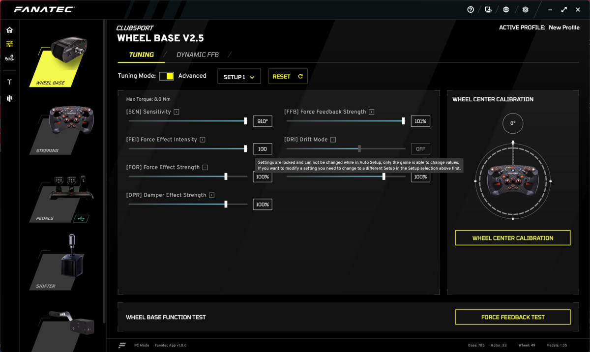 New Fanatec App v.1.0.0 - Changelog and Feedback Thread - Page 15 ...