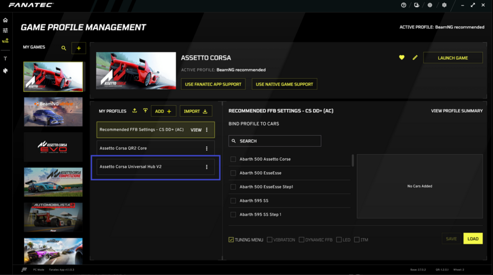 Fanatec App v.1.1.0.3 Release Version - Download and Feedback Thread ...