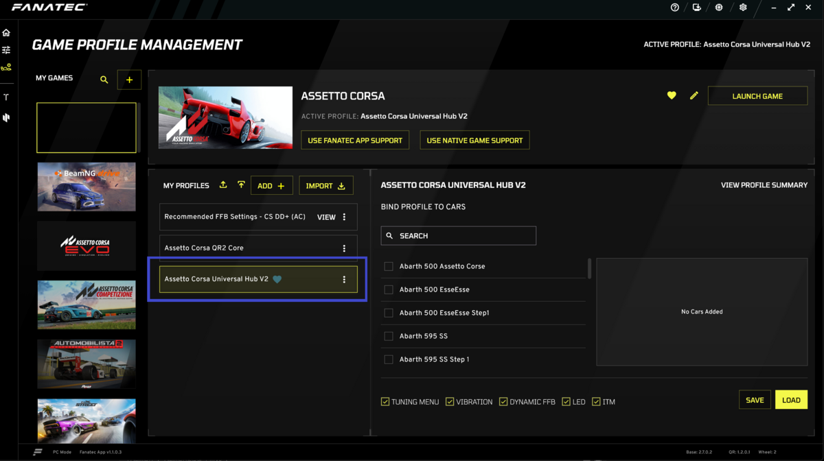 Fanatec App v.1.1.0.3 Release Version - Download and Feedback Thread ...