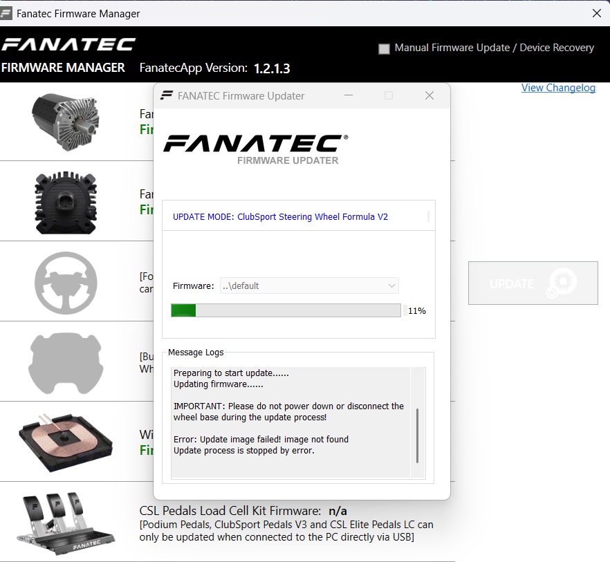 Fanatec App v1.2.1.3 - Fanatec App - Fanatec Community