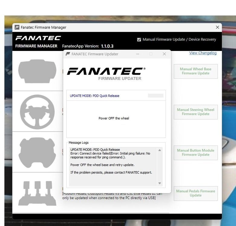 PDD Quick Release: Initial Ping failure and Fantec support - Wheel ...