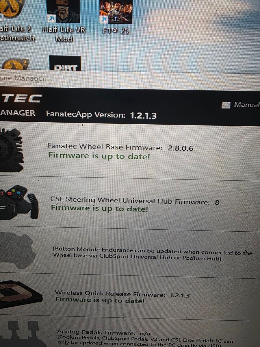 Podium DD ffb issues - Wheel Bases (and Racing Wheels) - Fanatec Community