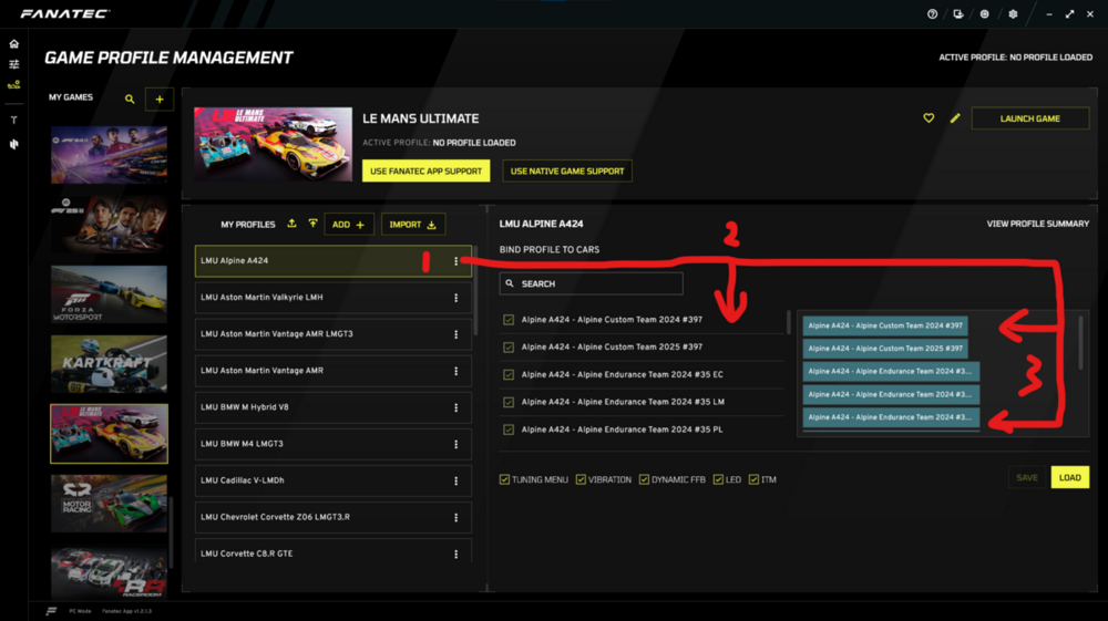 How do the ffb profiles in the Fanatec app work? - Order and RMA ...