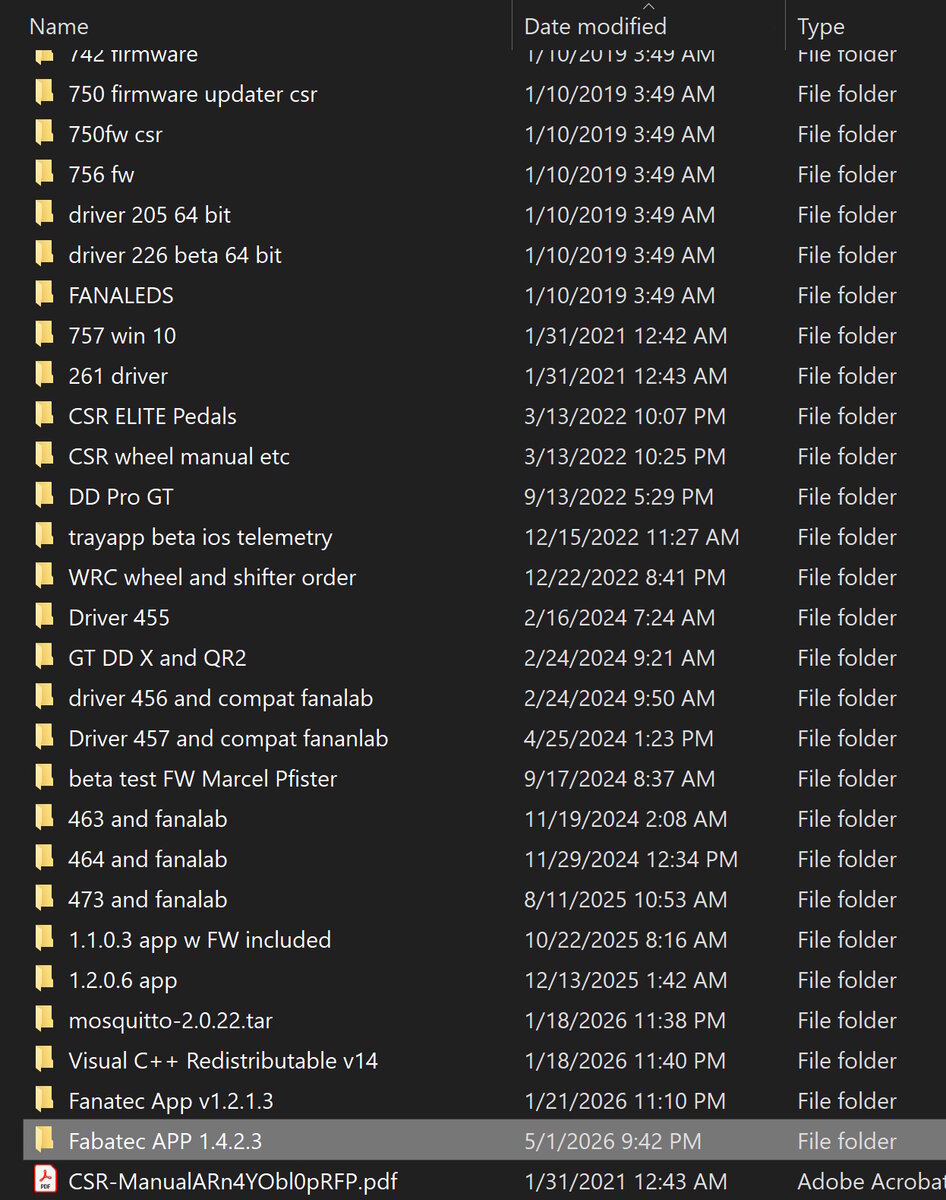 Fanatec App V1.4.3.4 [Release Version] - Page 8 - Fanatec App - Fanatec ...